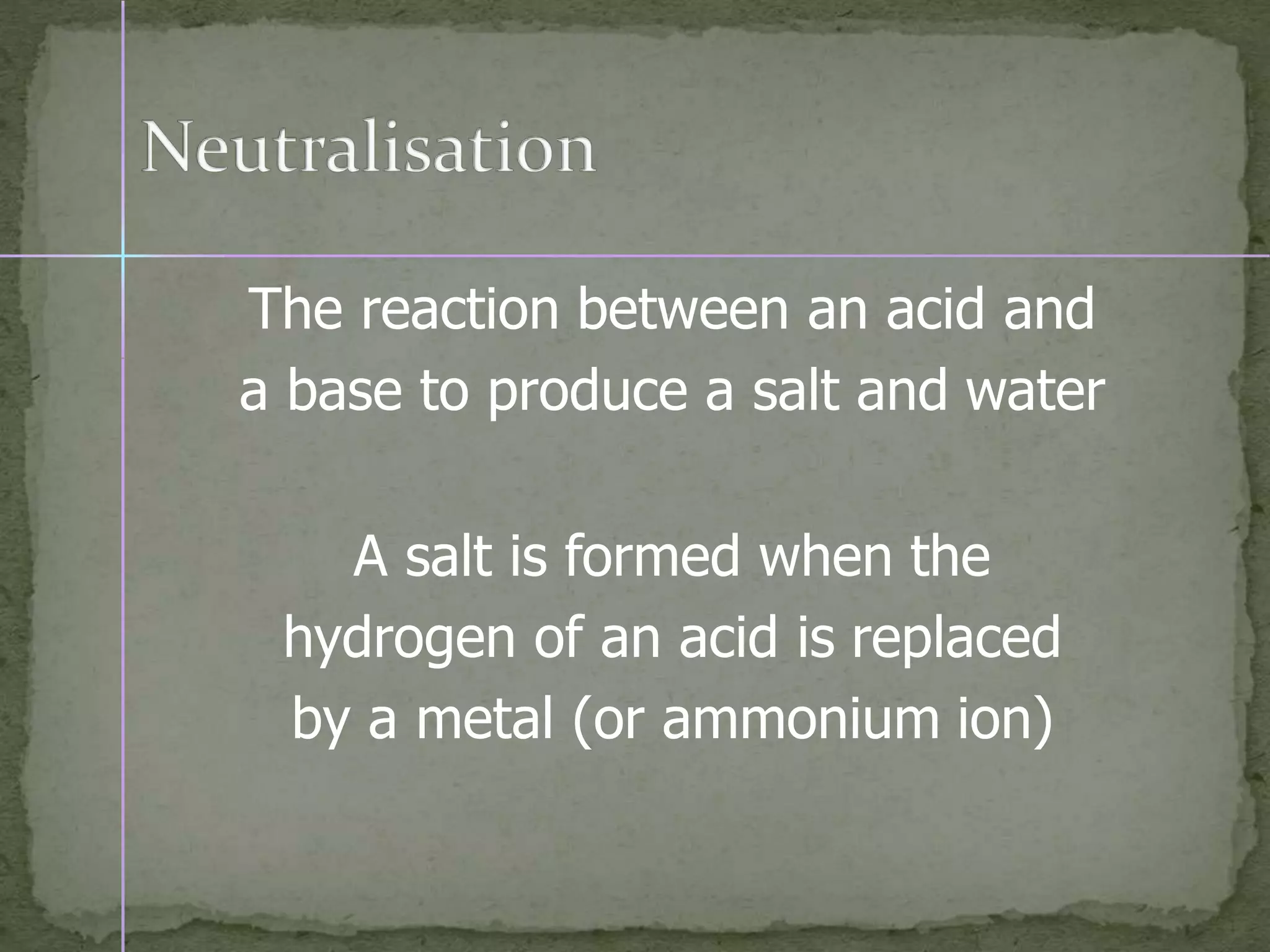 Acid and base theories | PPTX