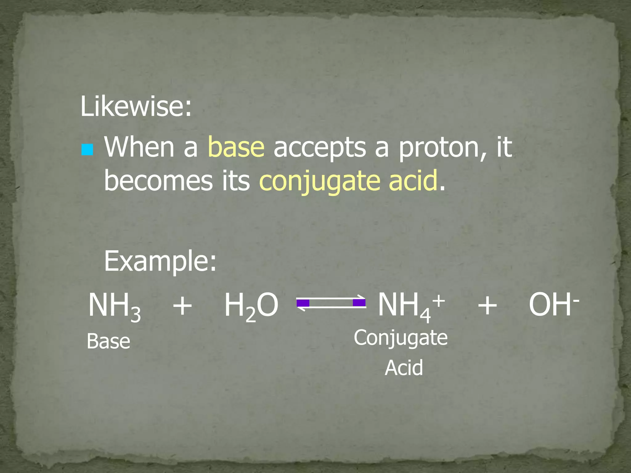 Acid and base theories | PPTX