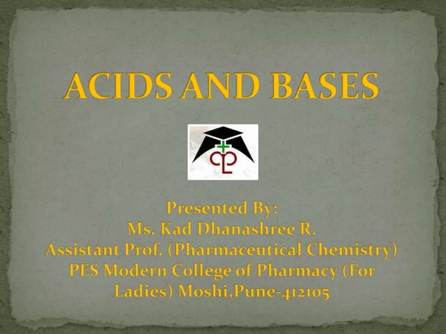 Acid and base theories | PPTX | Chemistry | Science