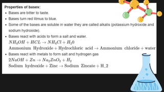 Acid and bases and salts | PPTX