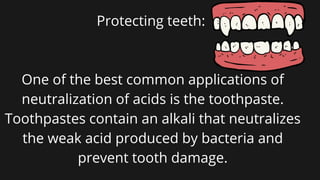 Acid and bases and salts | PPTX