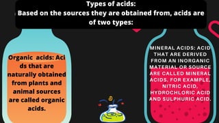 Acid and bases and salts | PPTX