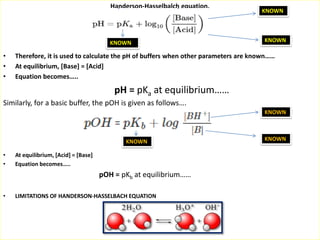 Acid and bases (PCI Syllabus, B.Pharm) | PPT