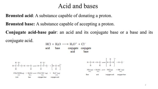 Acid and bases | PPT
