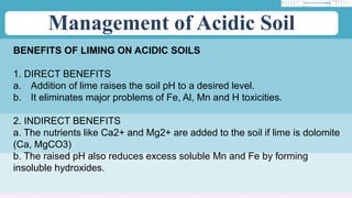 Acid and calcareous Soils.pptx