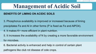 Acid and calcareous Soils.pptx