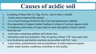 Acid and calcareous Soils.pptx