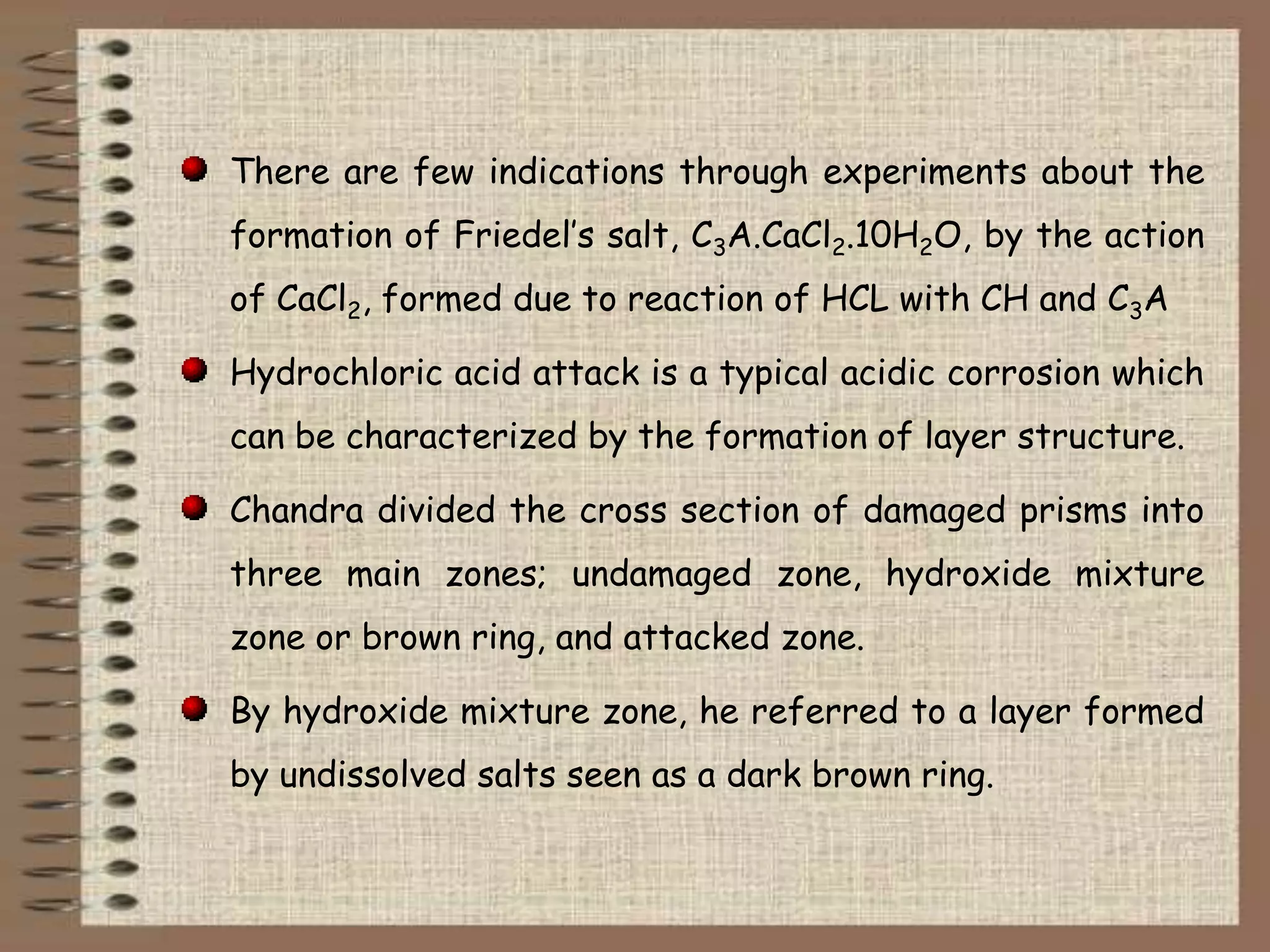 Acid attack on concrete | PPTX