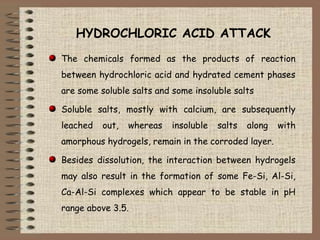 Acid attack on concrete | PPTX