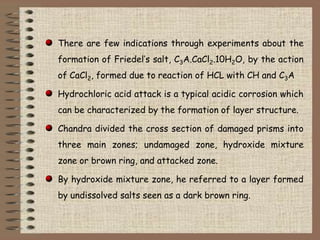 Acid attack on concrete | PPTX