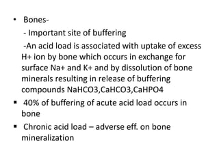 Acid base balance | PPTX