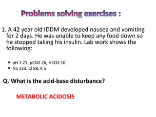 acid base disorder and ABG analysis | PPTX