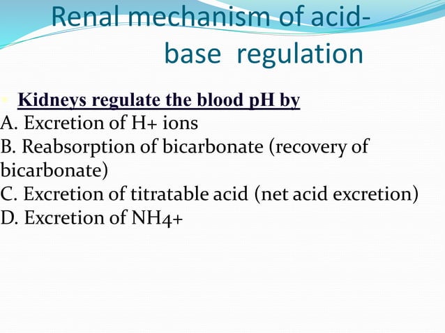 Acid base balance and Imbalance | PPTX | Chemistry | Science