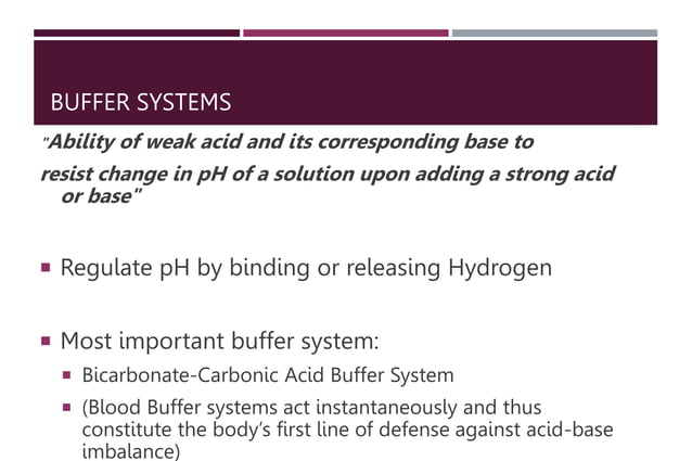 Acid Base Balance | PPT