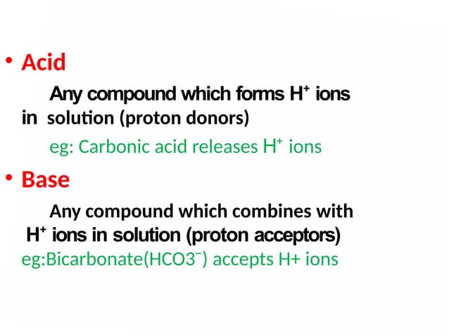 ACID BASE balance and ph buffers medical.pptx | Lung and Respiratory ...
