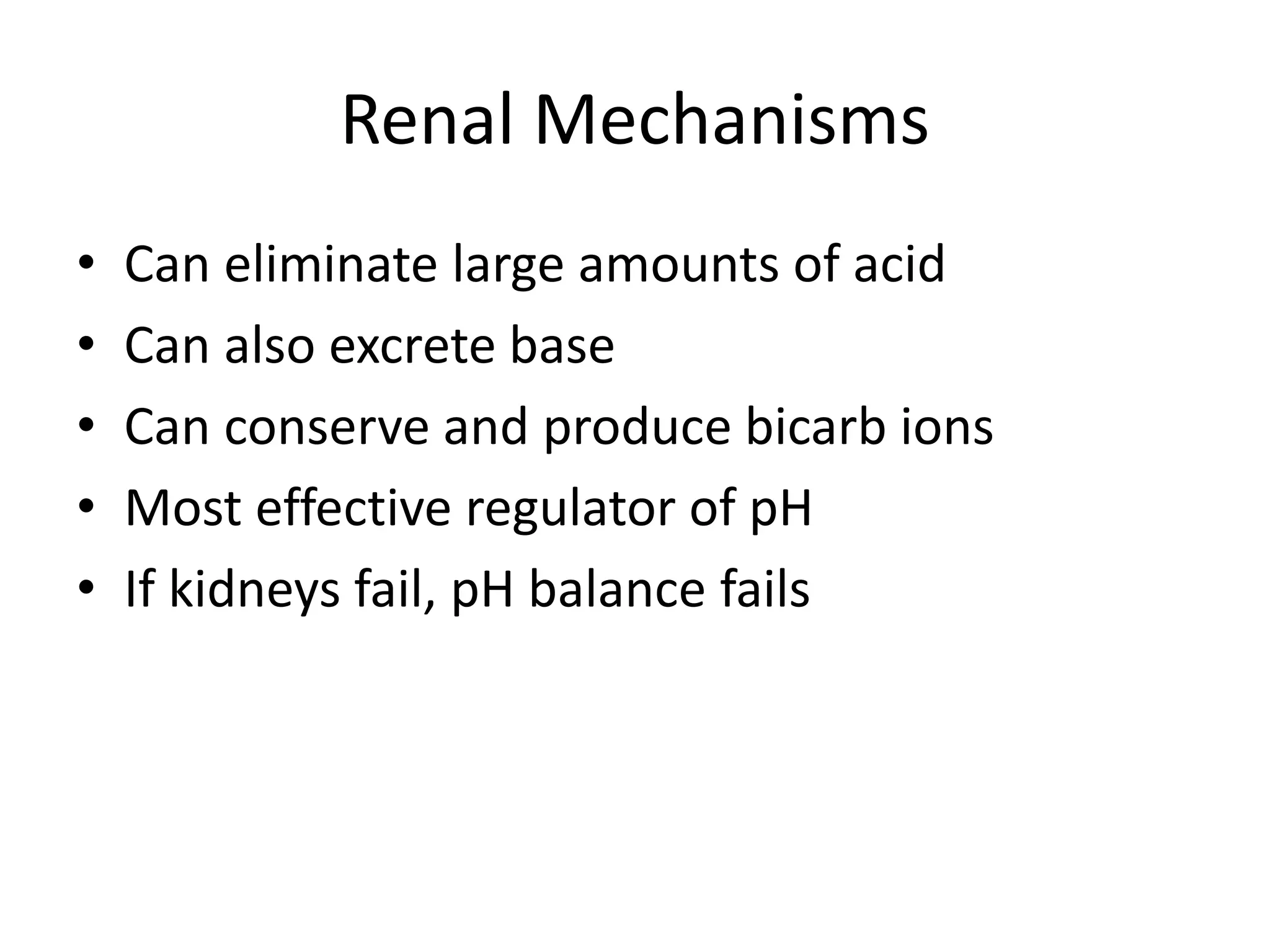 Acid base abnormalities (causes and treatment) | PPTX