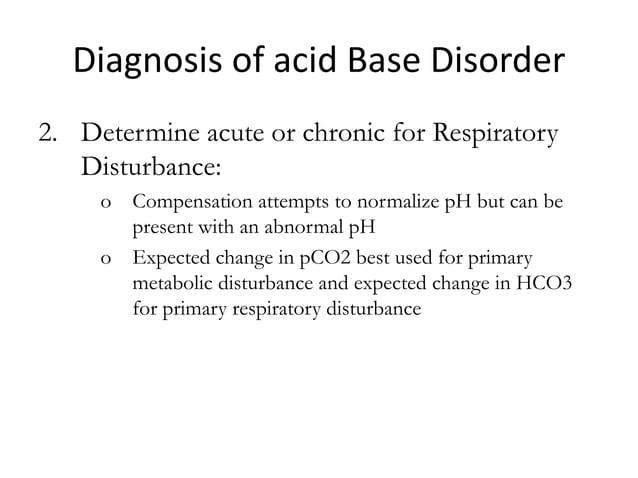 Acid base abnormalities (causes and treatment) | PPTX | Chemistry | Science