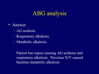 Acid Base Analysis | PPT