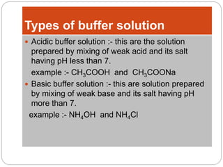 Acid base and buffer 1st year d.pharm | PPTX | Chemistry | Science