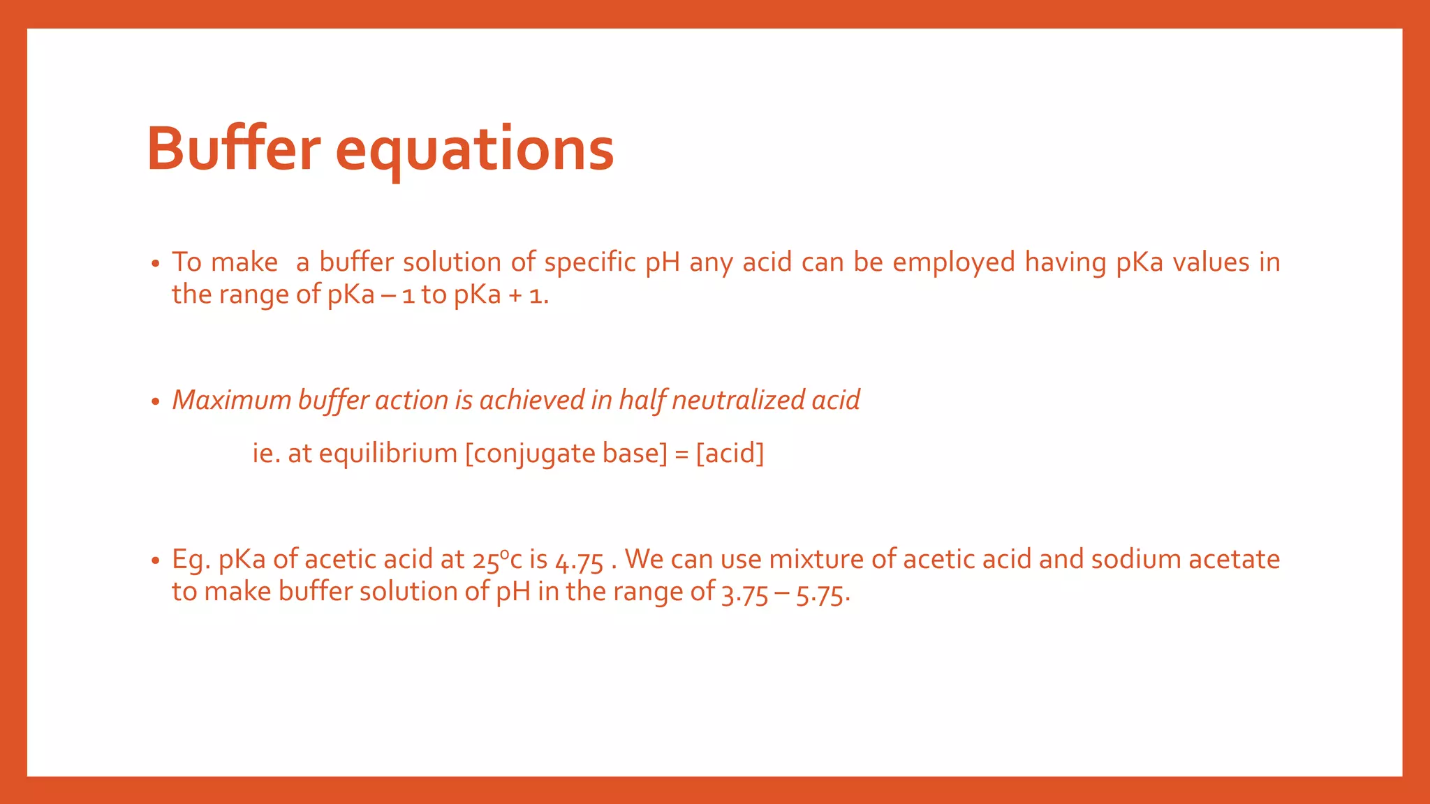 Acid base and buffers | PDF