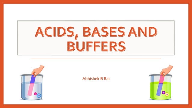 Acid base and buffers | PDF