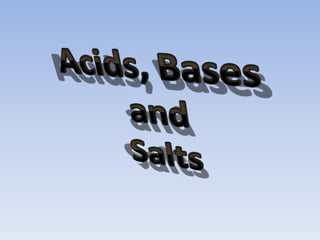Acid, Base and Salt | PPTX