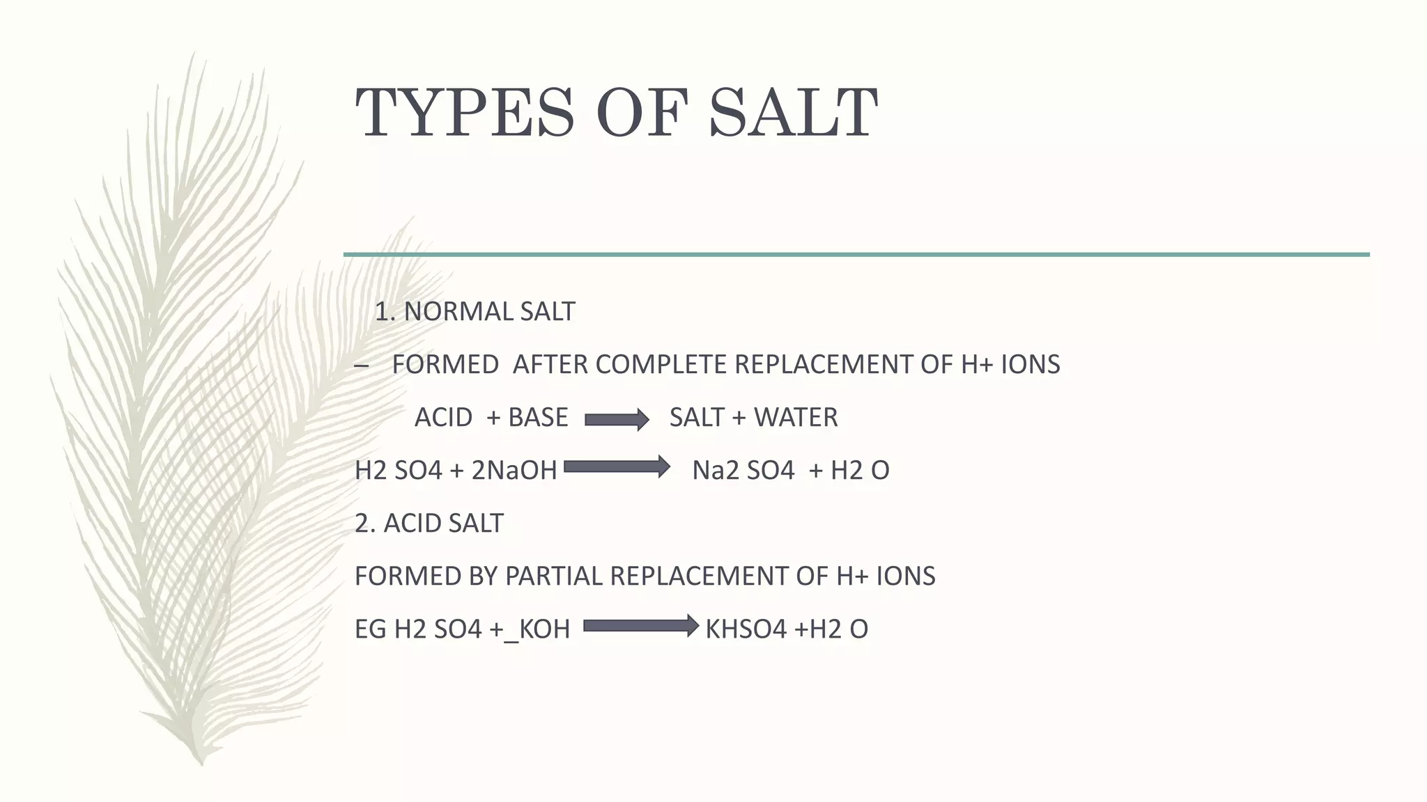 Acid base and salt ..... | PPTX