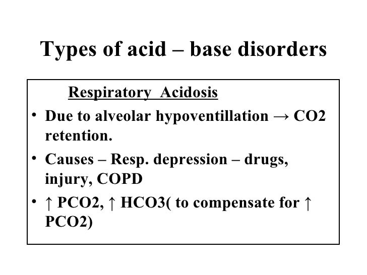 Acid – Base Balance