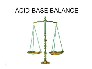 Acid base balance | PDF