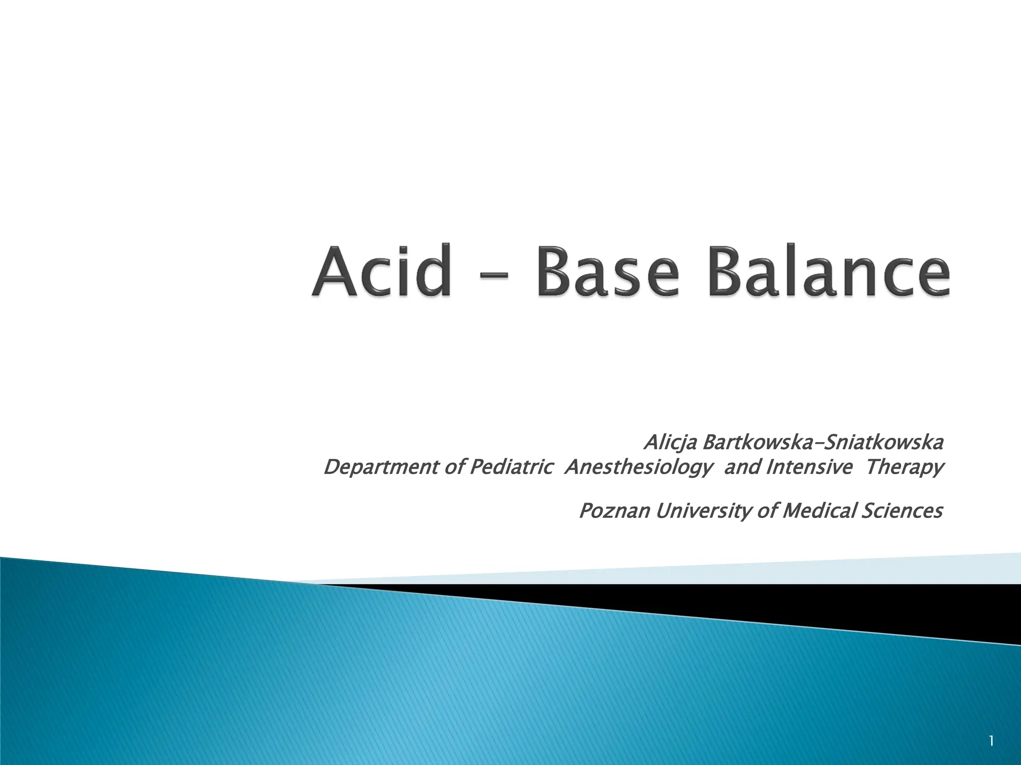 AcidBase_Balance.biochemistry assigments | PDF