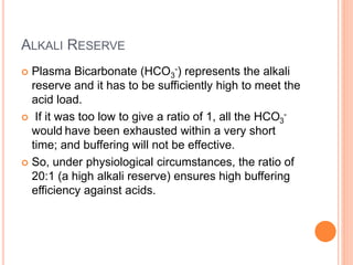 Acid Base Balance. An important topic in Physiologypptx | PPTX