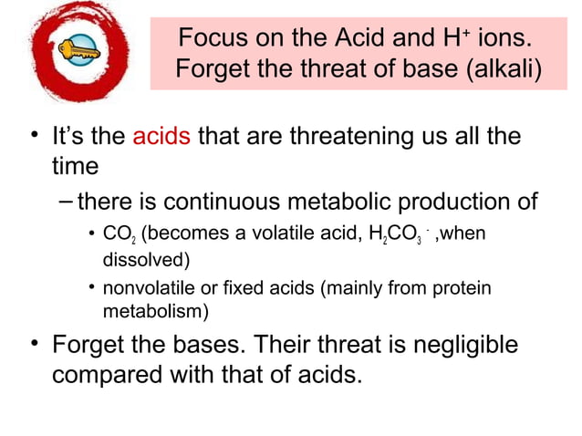 Acid Base Balance and Primary Disturbances - basic concepts | PPSX ...
