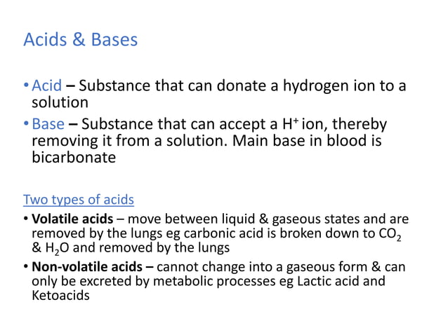 Acid base balance & abg interpretation | PPT | Lung and Respiratory ...