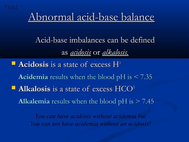 Acid-Base Balance : Basics | PPT