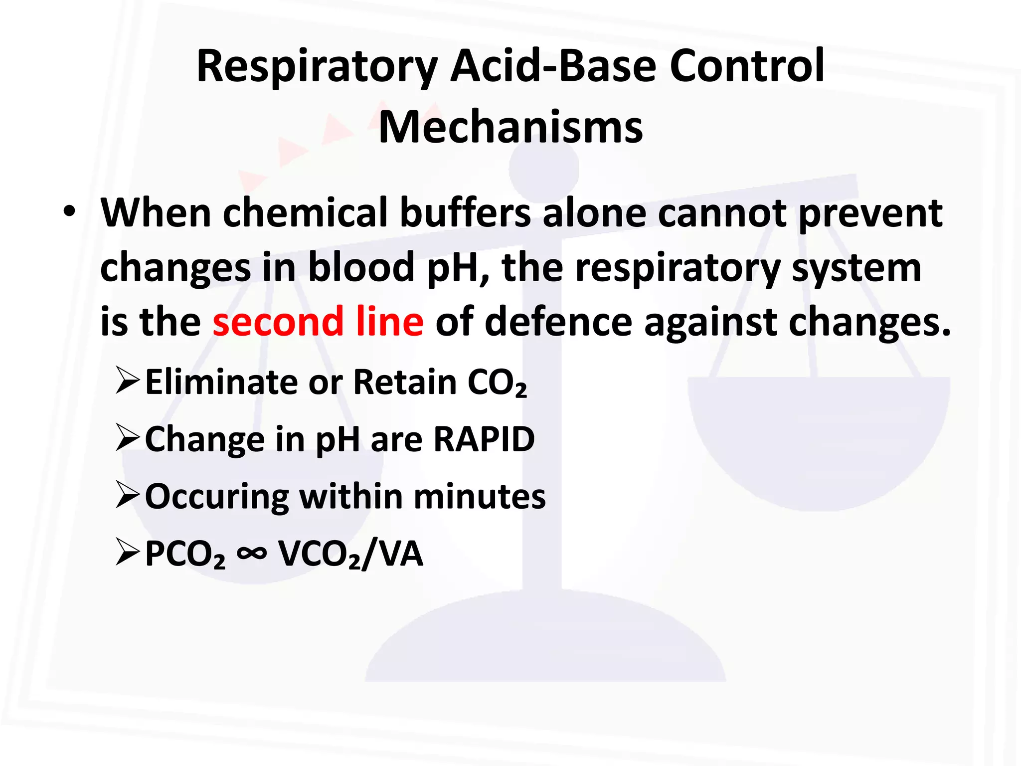 Acid base balance | PPTX