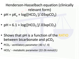 Acid base balance | PPT