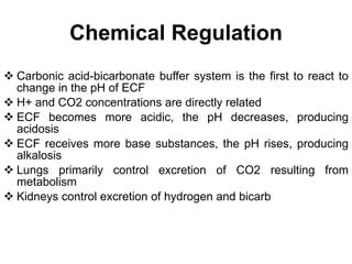 Acid base balance + fluid balance | PPT