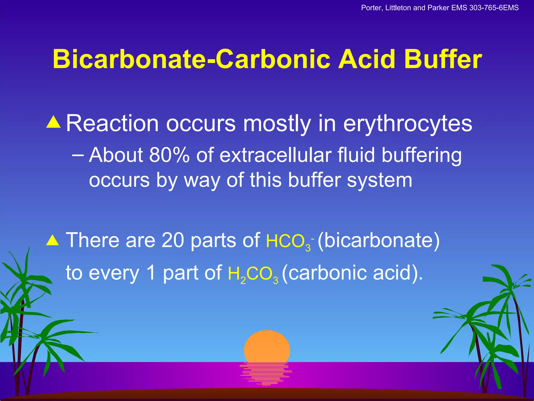 Acid Base Balance for EMS | PPT
