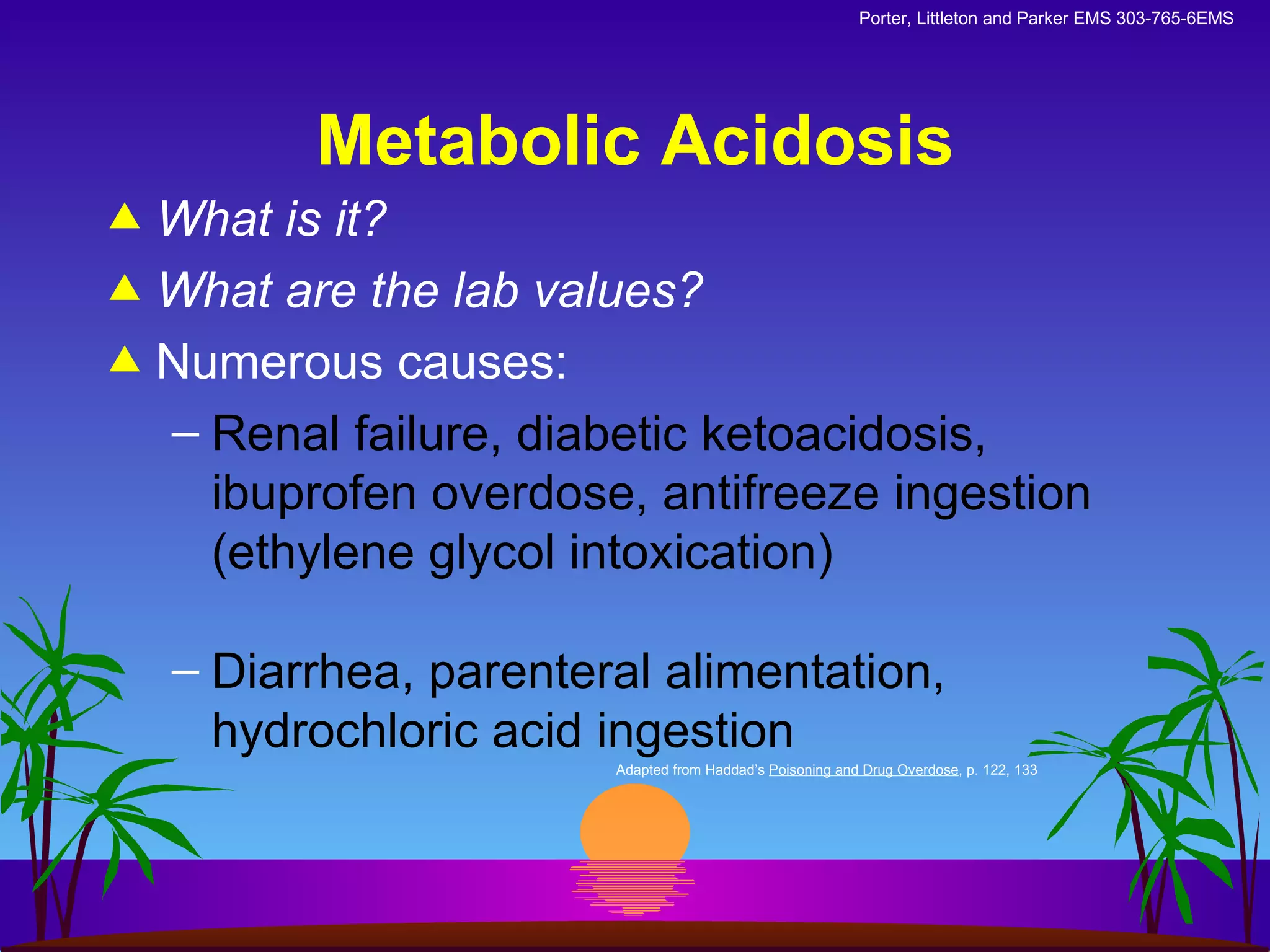 Acid Base Balance for EMS | PPT