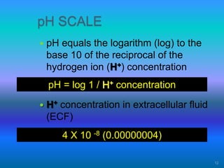 Acid base balance heraa | PPTX