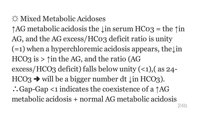 Acid base balance interpretation | PPT