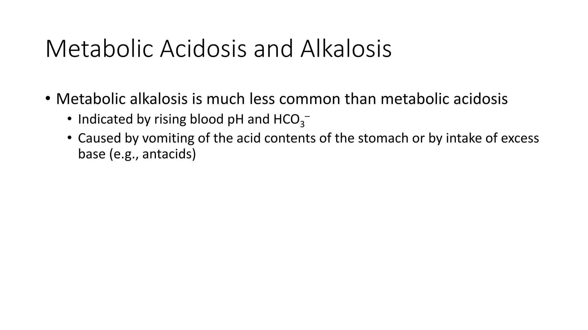 Acid base balance in surgery | PPTX