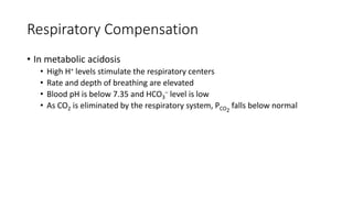 Acid base balance in surgery | PPTX