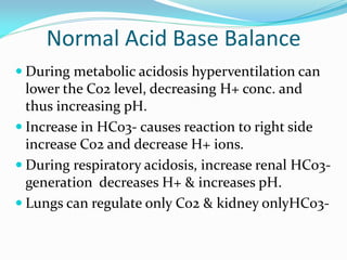 Acid base balance lecture by dr. rafique | PDF