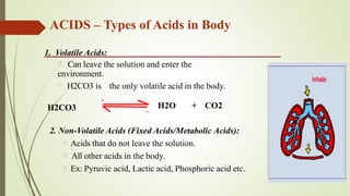 Acid base balance nimisha | PPTX