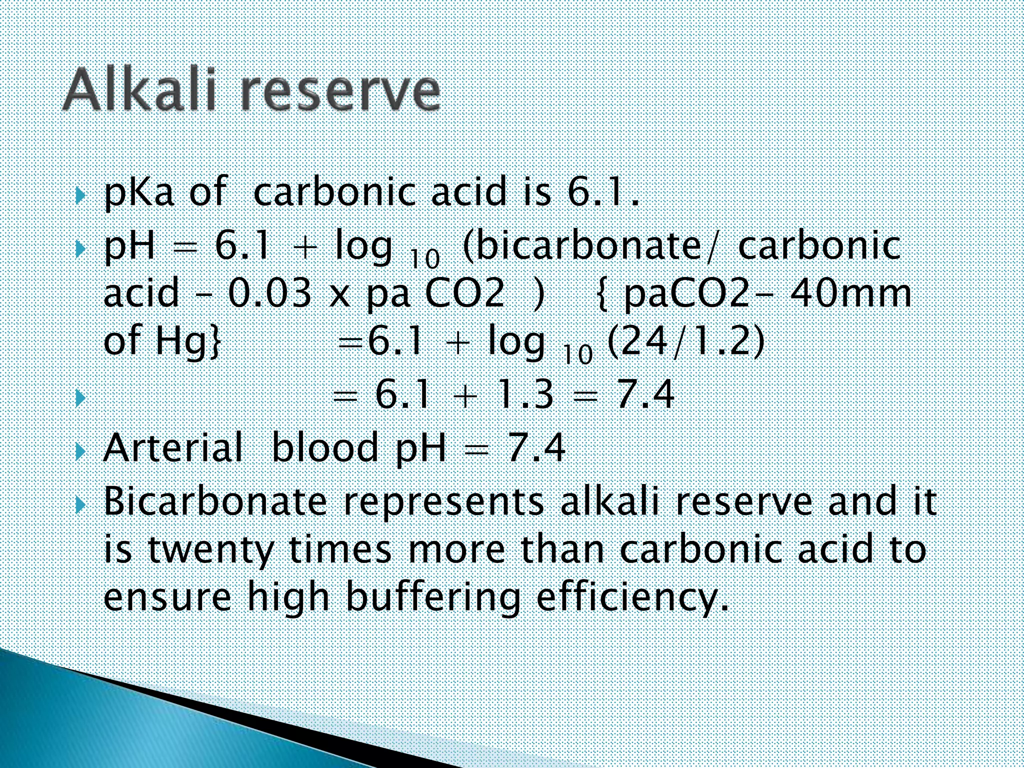 Acid base balance simplified | PPTX