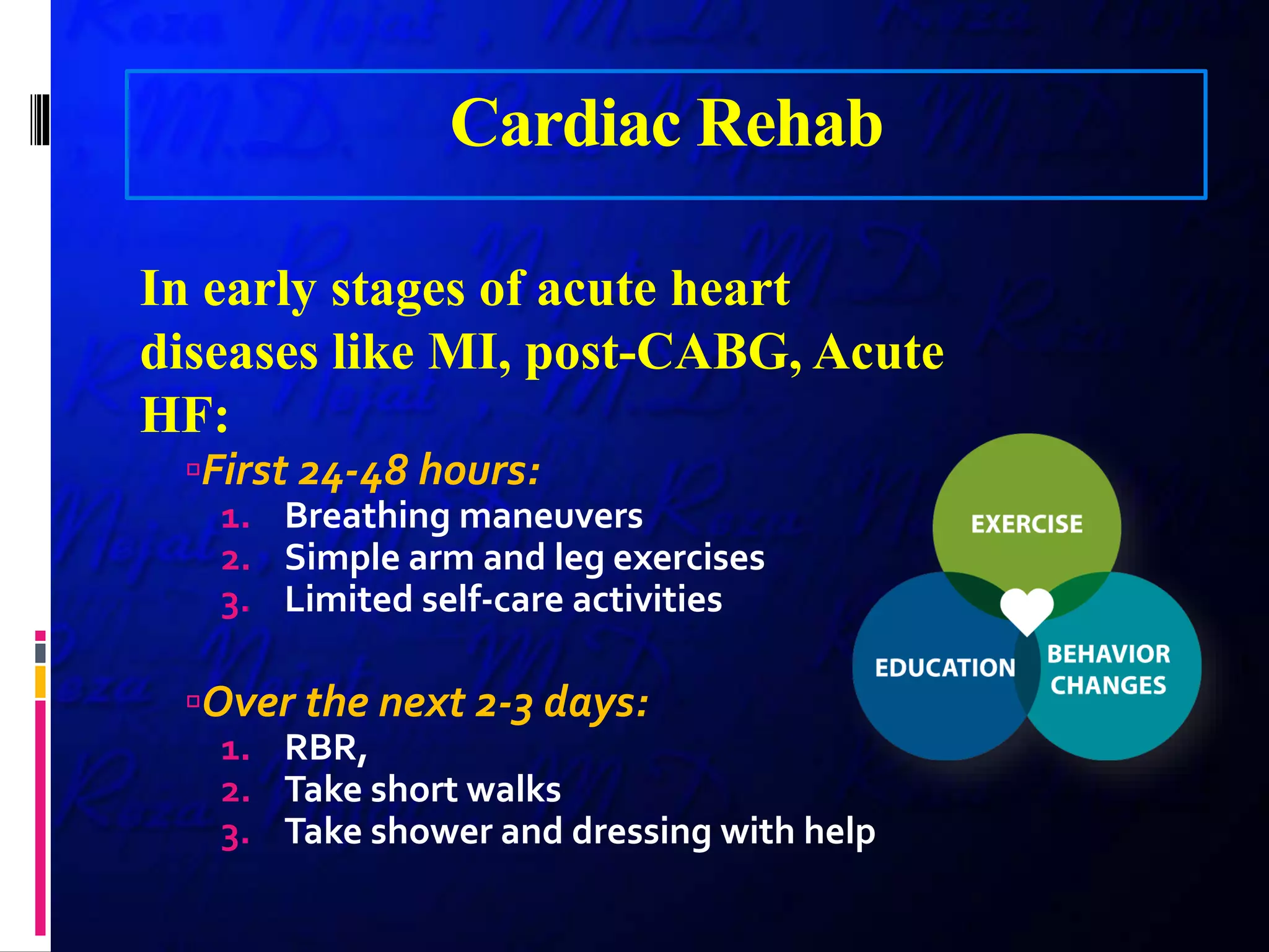 cardiac rehabilitation | PDF