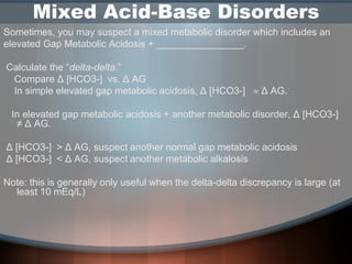 Acid Base Disorders | PPT