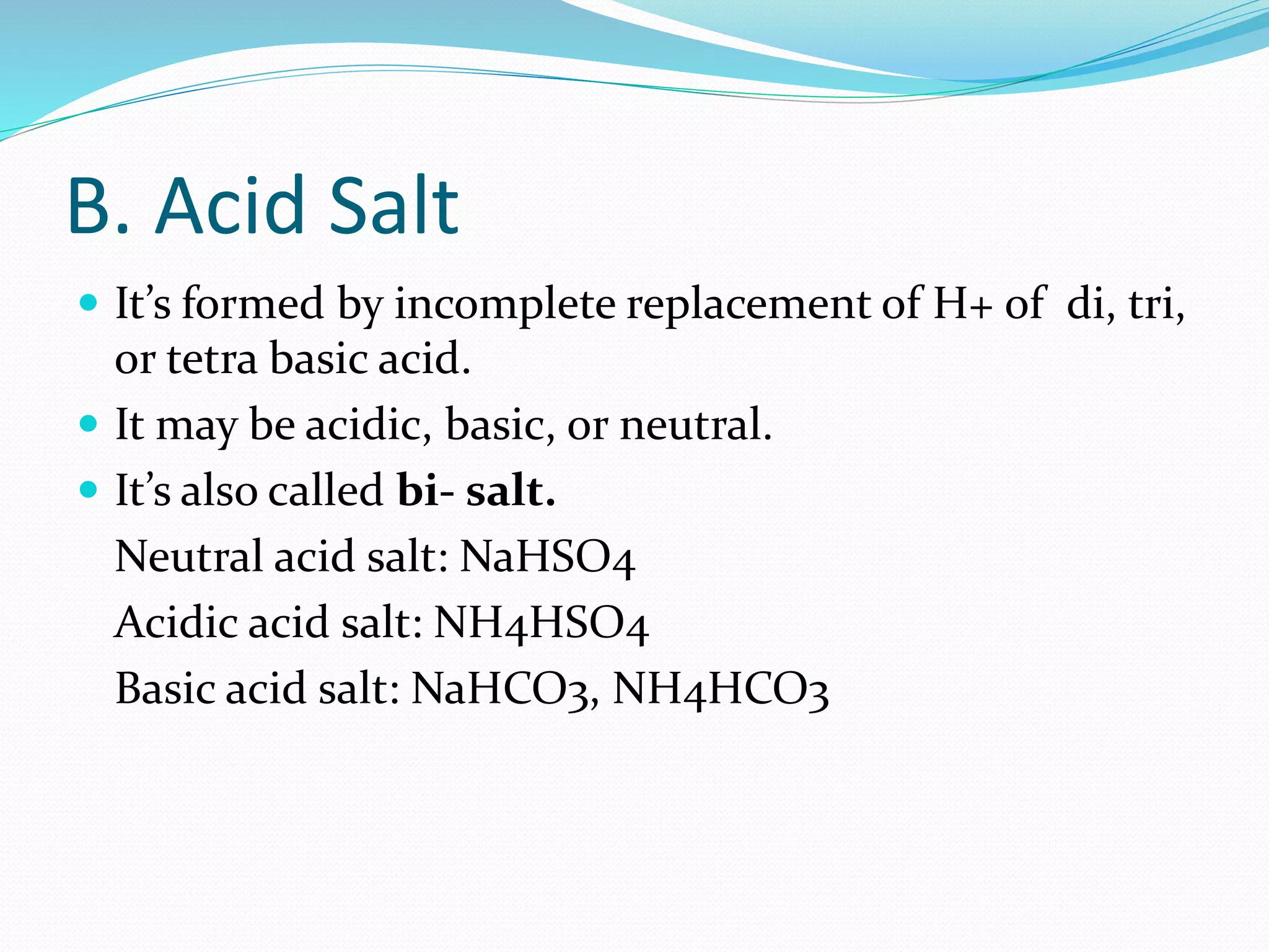 Acid base concept | PPTX