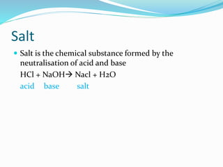 Acid base concept | PPTX